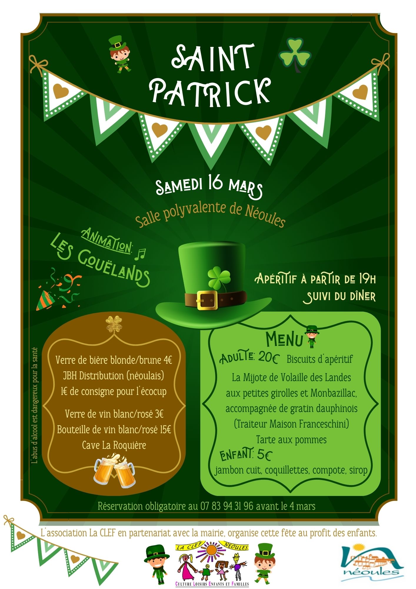 Fête de la Saint Patrick - Néoules